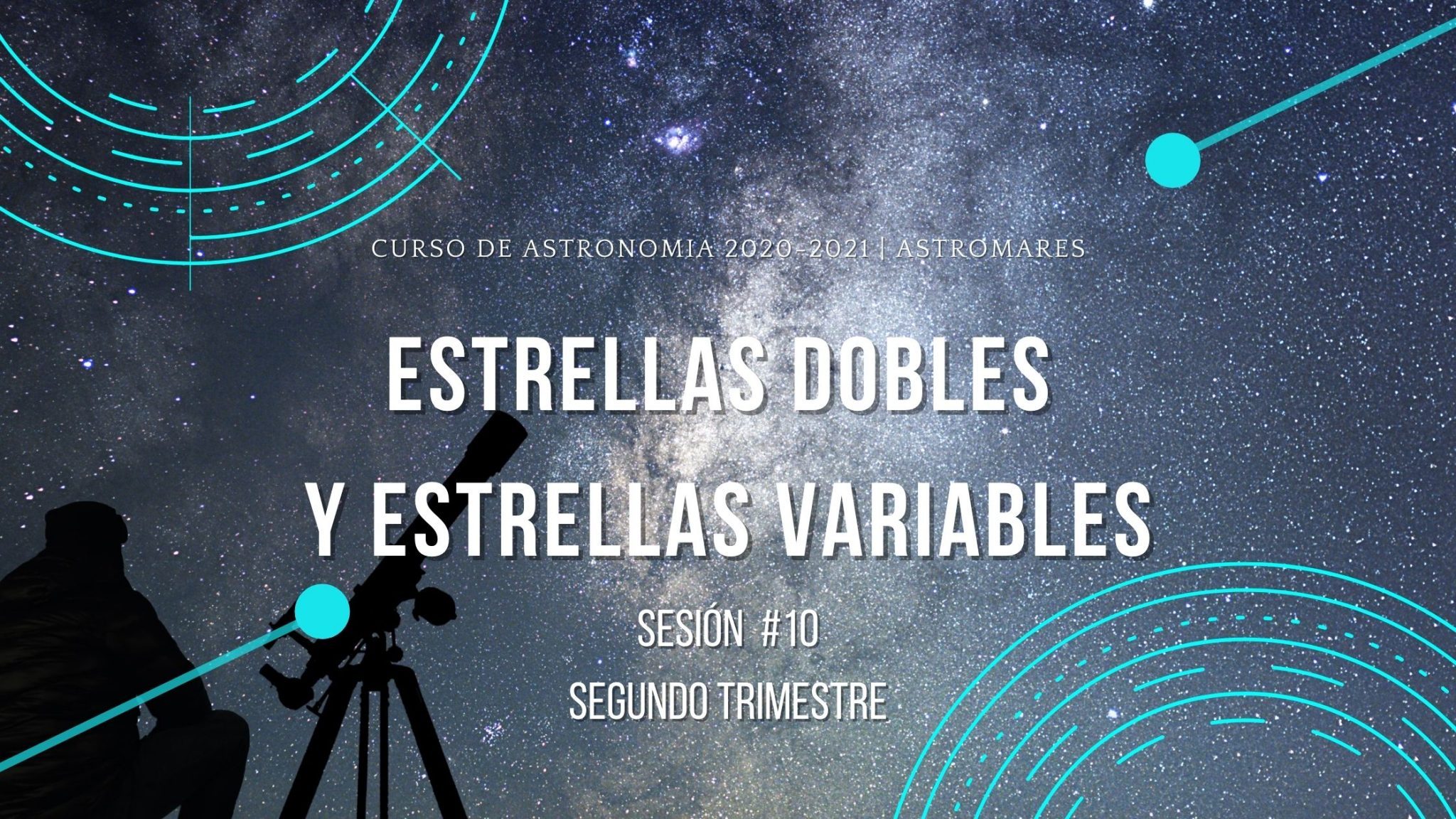 Curso de Astronomía. Estrellas dobles y estrellas variables - Astromares